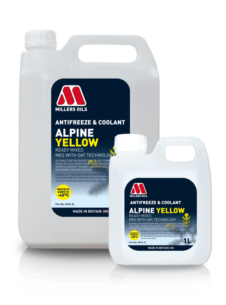 Alpine Yellow Ready Mixed - Classic Car Oil London